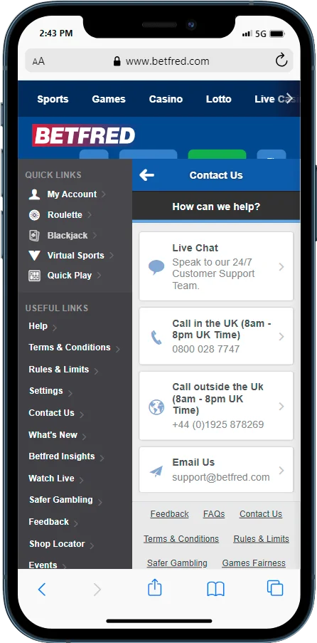 Betfred Customer Service Info On Live Chat Email Options Betfred Customer Service Info On Live Chat Email Options