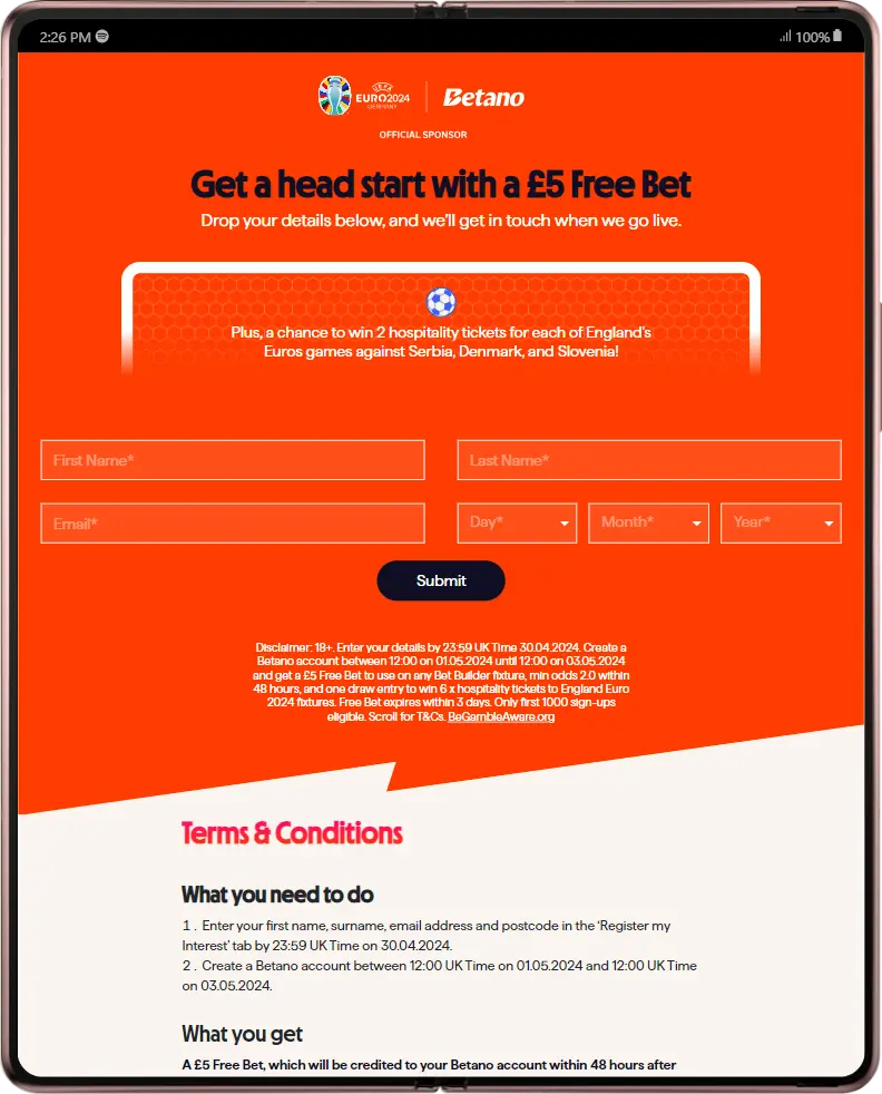Betano Bonus Review | Bet £10 Get £30 in Bonuses